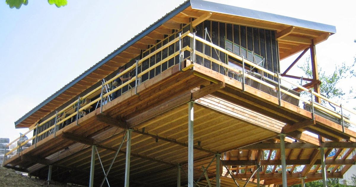 Pour ou contre la construction sur pilotis et pieux? - Écohabitation