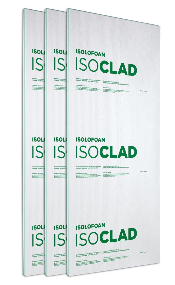 Panneau isolant en polystyrène expansé ISOCLAD par Groupe Isolofoam ...
