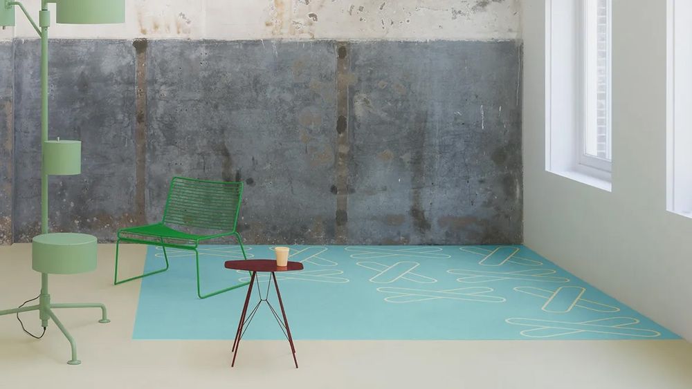 Planchers Revêtement de sol en Linoléum de Marmoleum - Écohabitation