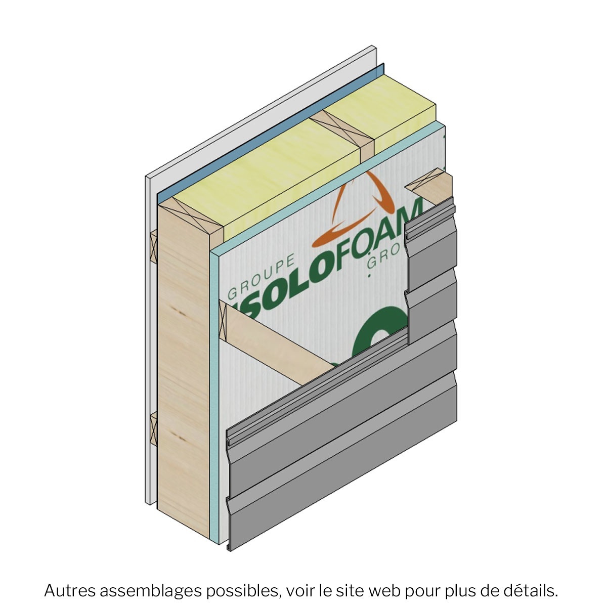 Panneau isolant en polystyrène expansé ISOCLAD par Groupe Isolofoam ...
