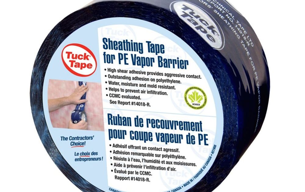Adhésifs Tuck® Tape bleu Cantech (Canadian Technical Tape Ltd ...