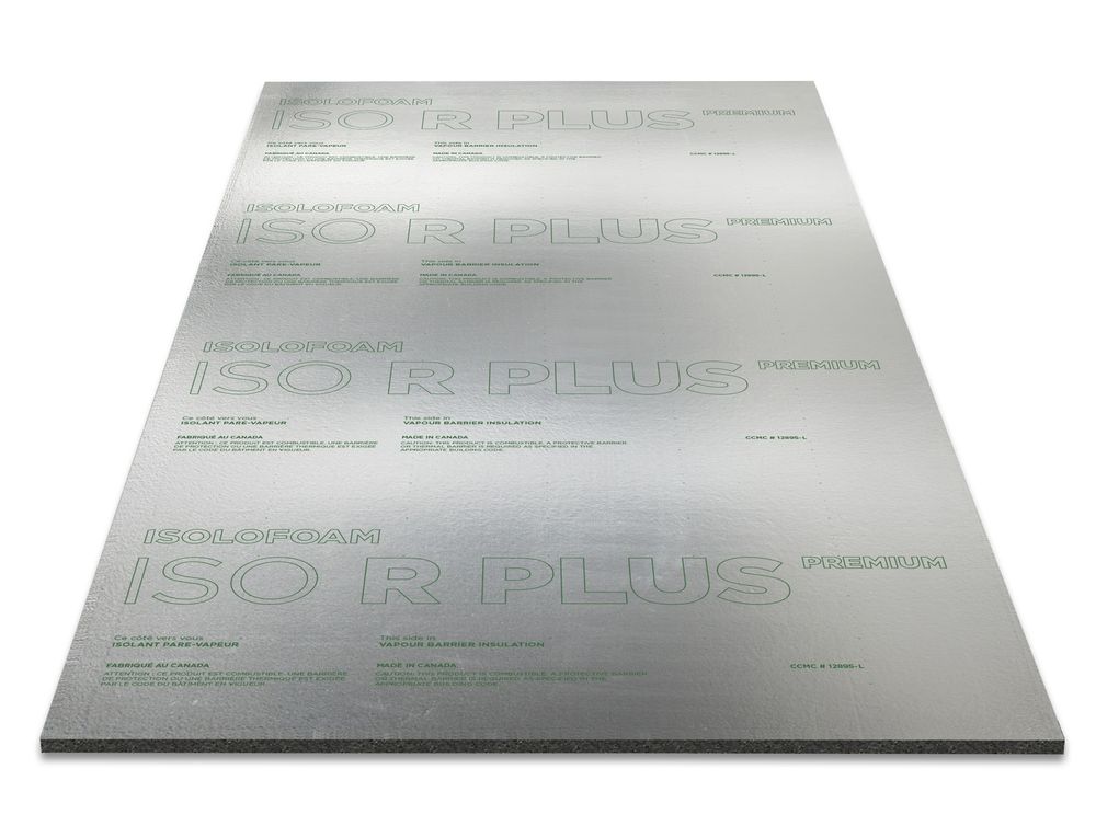 Isolant rigide fait de polystyrène expansé ISO R PLUS premium par ...