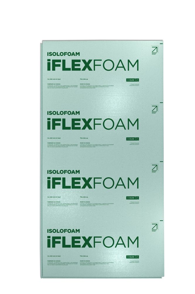 Panneau isolant en polystyrène expansé iFLEXFOAM par Groupe Isolofoam ...