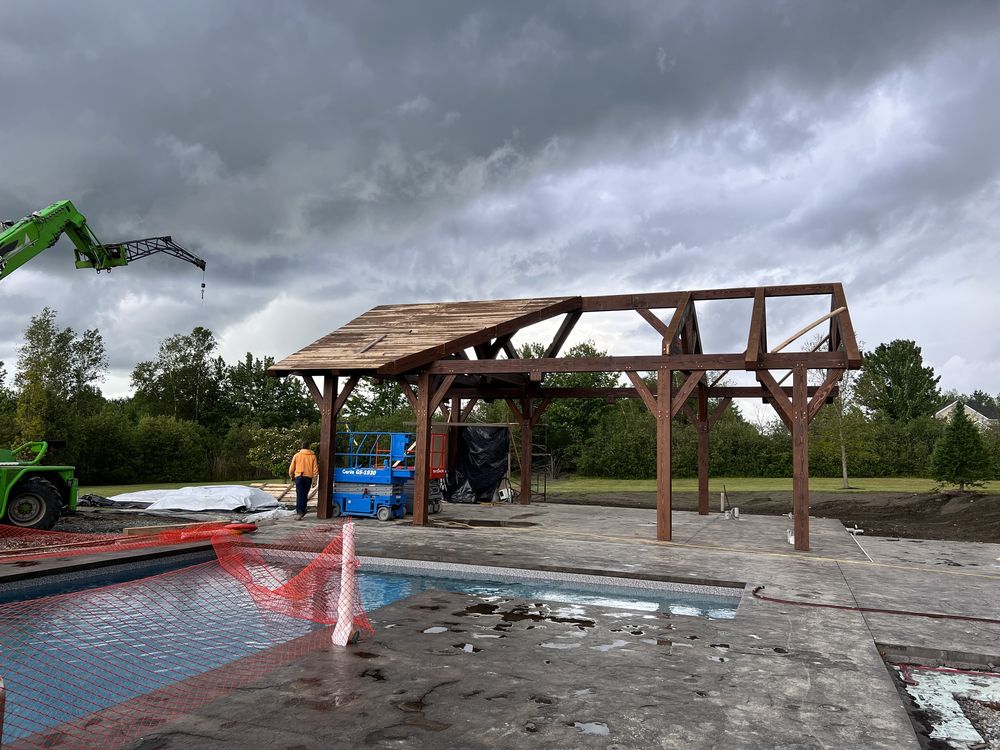 poolhouse Magog - Écohabitation