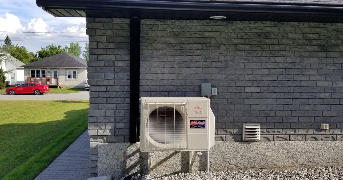 Installations de thermopompes murales et centrales - Écohabitation