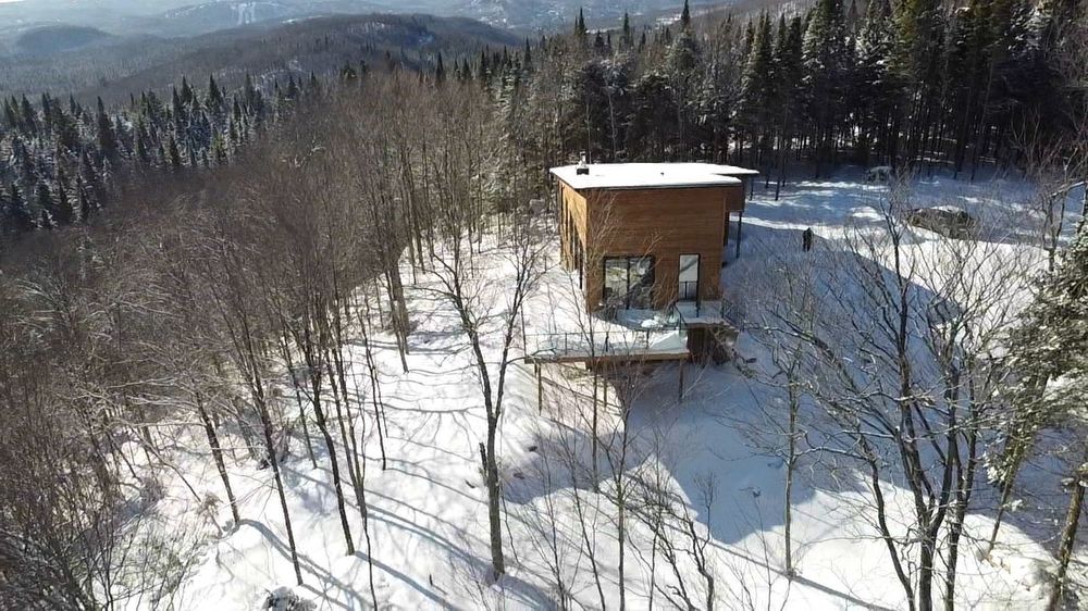 Maison sur la montagne - Écohabitation